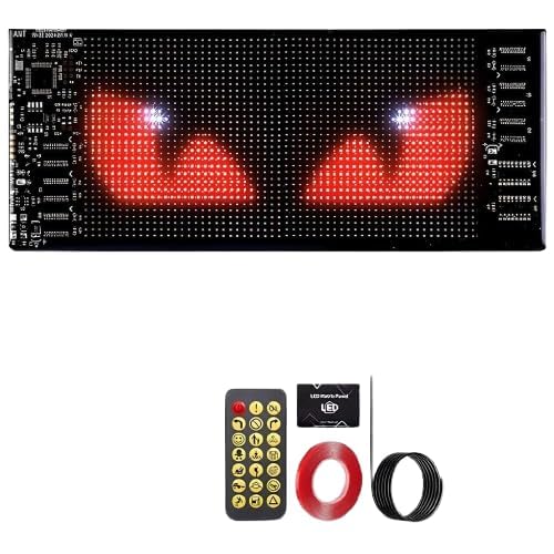KIDDI CREATE LED Matrix Panel Display/Remote Control, Programmable Car ...