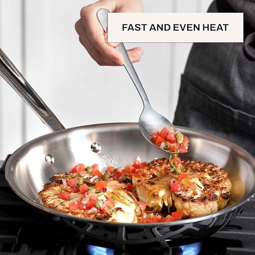All-Clad - 4108201S All-Clad Kitchen Helper Fry Sauce pan, 8 inch and 1 ...