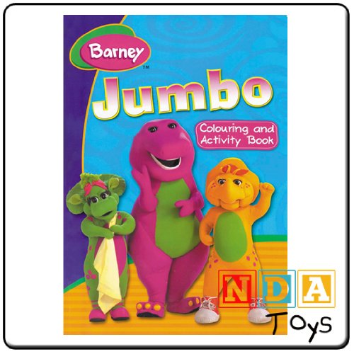 BARNEY JUMBO COLOURING AND ACTIVITY BOOK: unknown author: 9781842393796 ...