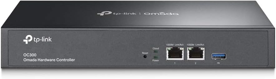 TP-Link OC200 Omada Hybrid PoE Hardware Controller für EAP Serie, USB ...
