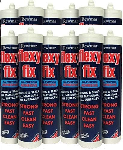 FLEXYFIX - Box of 12 (290ml) : Amazon.co.uk: DIY & Tools