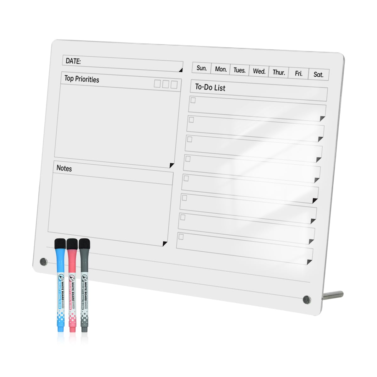 Snapklik.com : Acrylic Dry Erase to-Do List Board