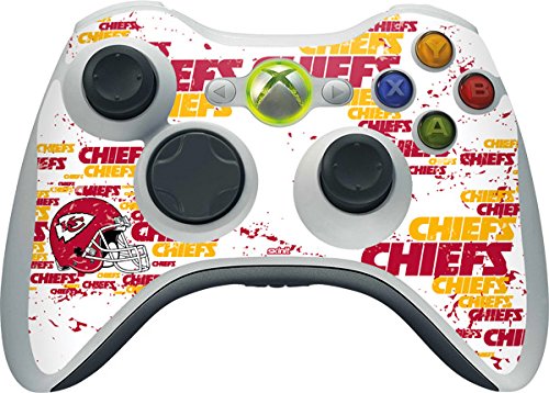 Amazon.com: Skinit Kansas City Chiefs Microsoft Xbox 360 Wireless ...
