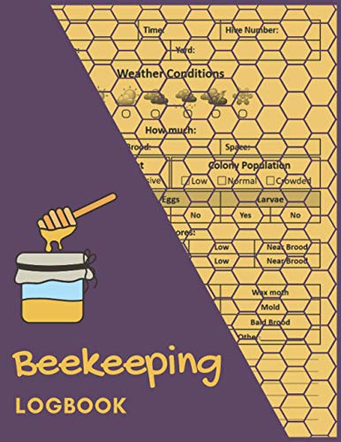 Buy Beekeeping LogBook: Beehive Inspection Checklist Sheet & Notes ...