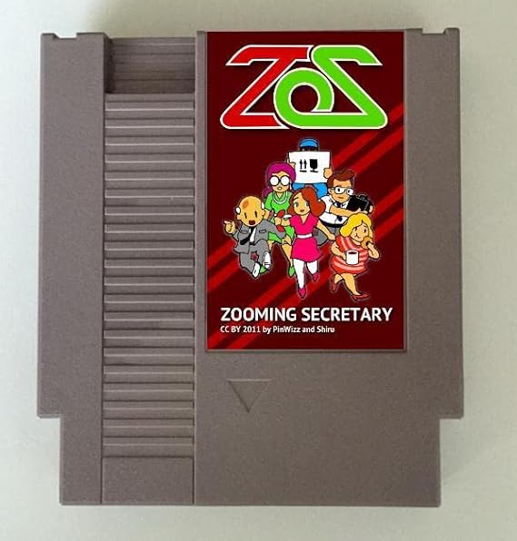 Royal Classic Zooming Secretary Game Cartridge for NES Console 72Pins ...