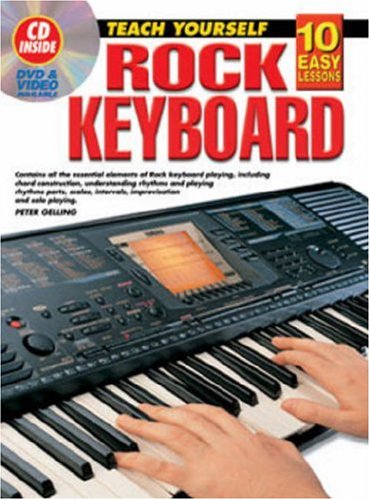 10 Easy Lessons Rock Keyboard (Teach Yourself): Gelling, Peter ...