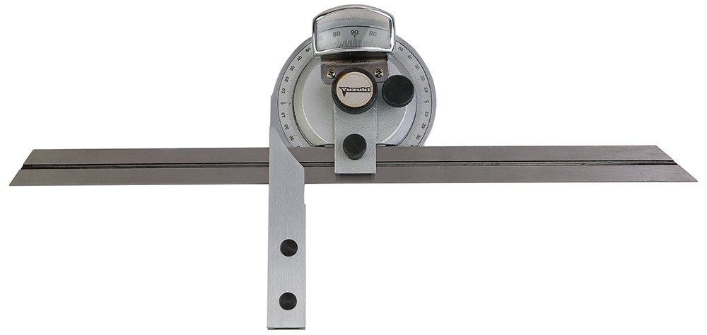 YUZUKI Universal Bevel Protractor with Fine Adjustment – Industrial ...