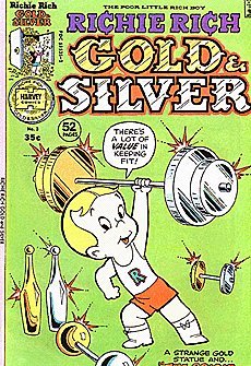 Richie Rich Gold and Silver (1975 series) #3: Harvey Comics: Amazon.com ...