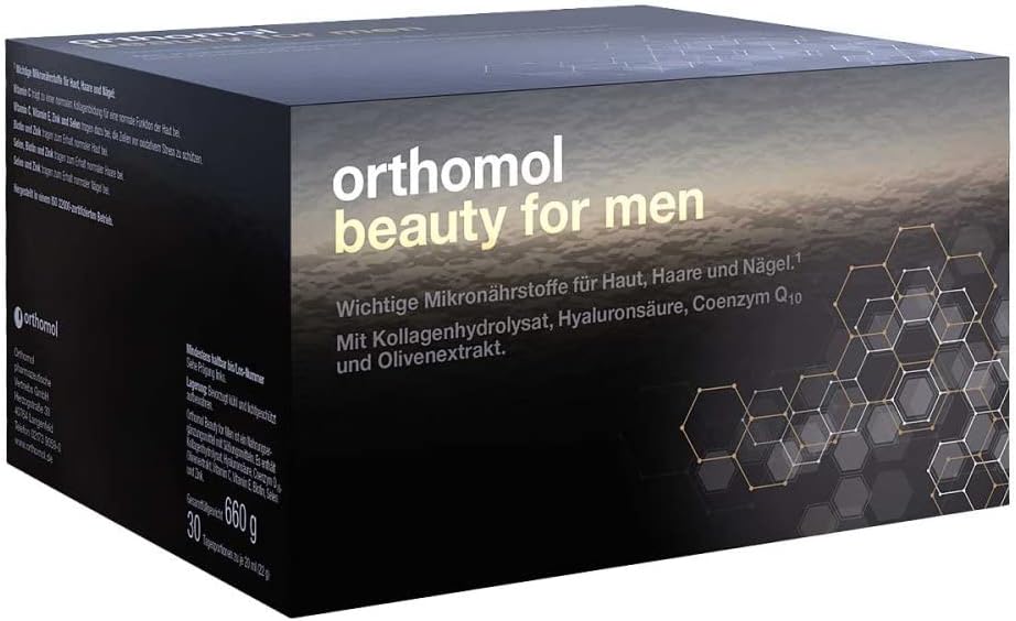 ORTHOMOL beauty for Men Trinkampullen, 30 St : Amazon.de: Drogerie ...