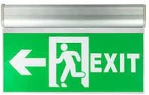 KNP ESP Emergency Exit Sign Board with the "Exit Left" indication is a ...
