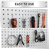 Amazon.com: HORUSDY 100-Piece Pegboard Hook Locks & Retainers, Metal ...