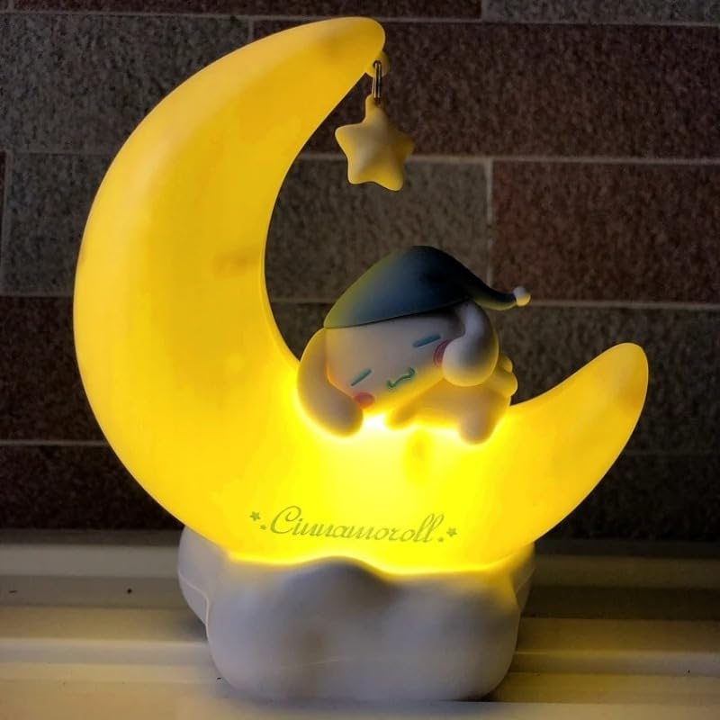 Htfwu Cute LED Night Light Lovely Room Decor Stuff Rechargeable Desk ...