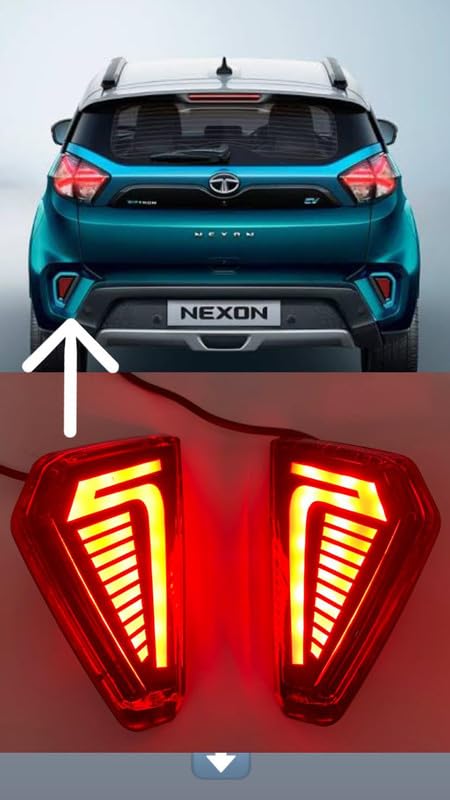 ETH Utility Store Tata Nexon 2020-23 Onwards LED Reflector Lights with ...