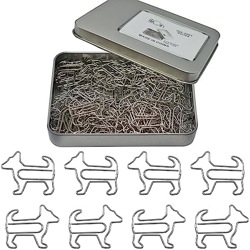 Amazon.com : 80 PCS Dog Paper Clips, Fun Gifts for Dog Lovers : Office ...