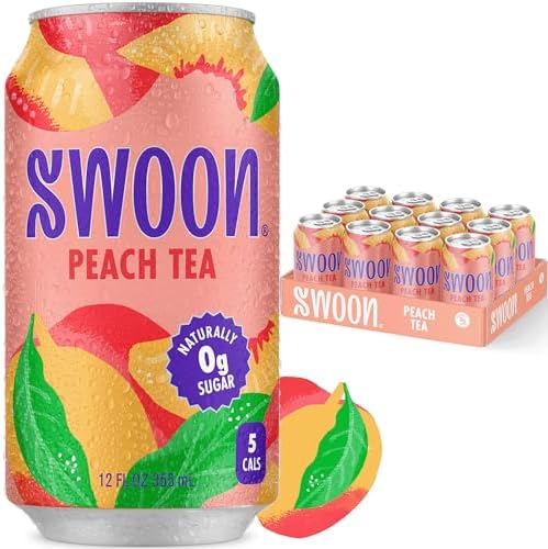 Amazon.com : Swoon Peach Tea - Sugar Free Fruit Tea, Low Carb, Paleo ...