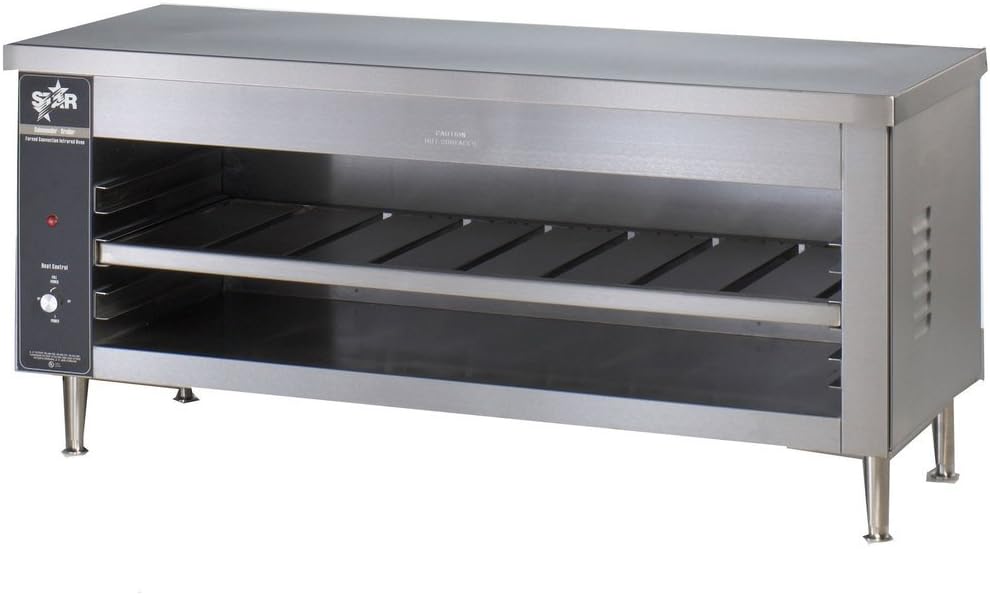 Amazon.com: Star Mfg. Star-Max Heavy Duty 3-Plate Cheese Melter ...