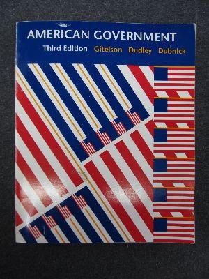 Amazon.com: American Government, 3rd Edition: 9780395622360: Gitelson ...