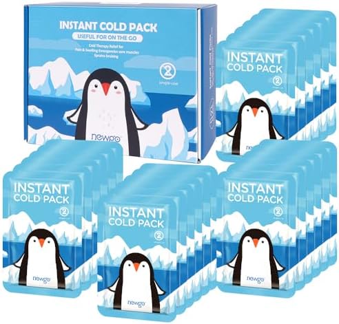 Amazon.com: NEWGO Instant Cold Ice Packs for Kids Sports Injuries ...