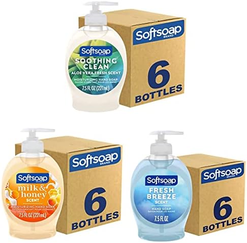 Amazon.com : Softsoap Moisturizing Liquid Hand Soap, Soothing Clean ...