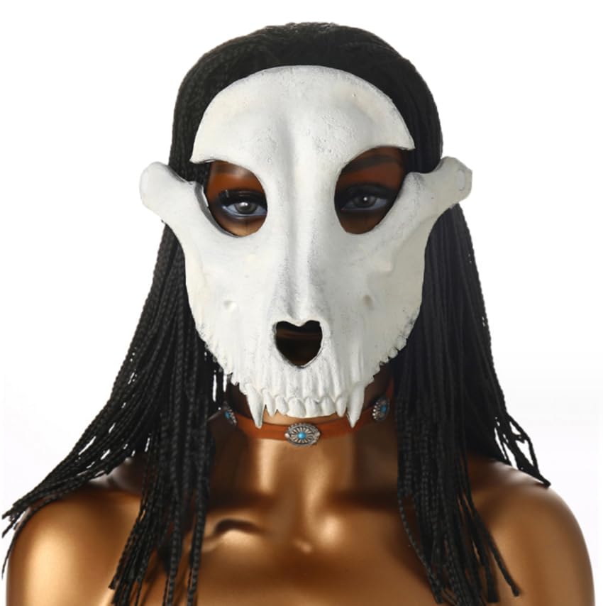 Ghost Mask Skull Full Face Mask Halloween Horror Mask Creepy Party Mask ...