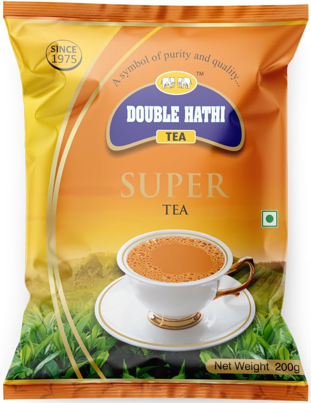 Double Hathi Premium Leaf Tea | Chai Patti | Indian Organic Tea Leaf ...