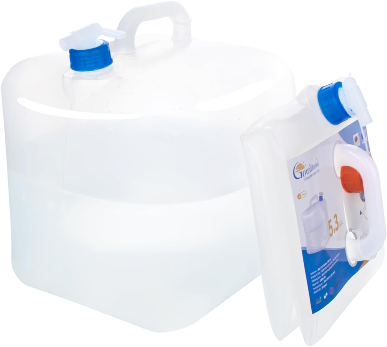 Amazon.com: Wolverine Tuff Bottle 2.5 Gallon / 10 Liter Collapsible ...