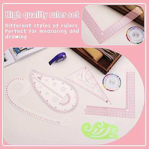 Snapklik.com : Sewing Curve Ruler Set,7 PCS French Curve Ruler For ...