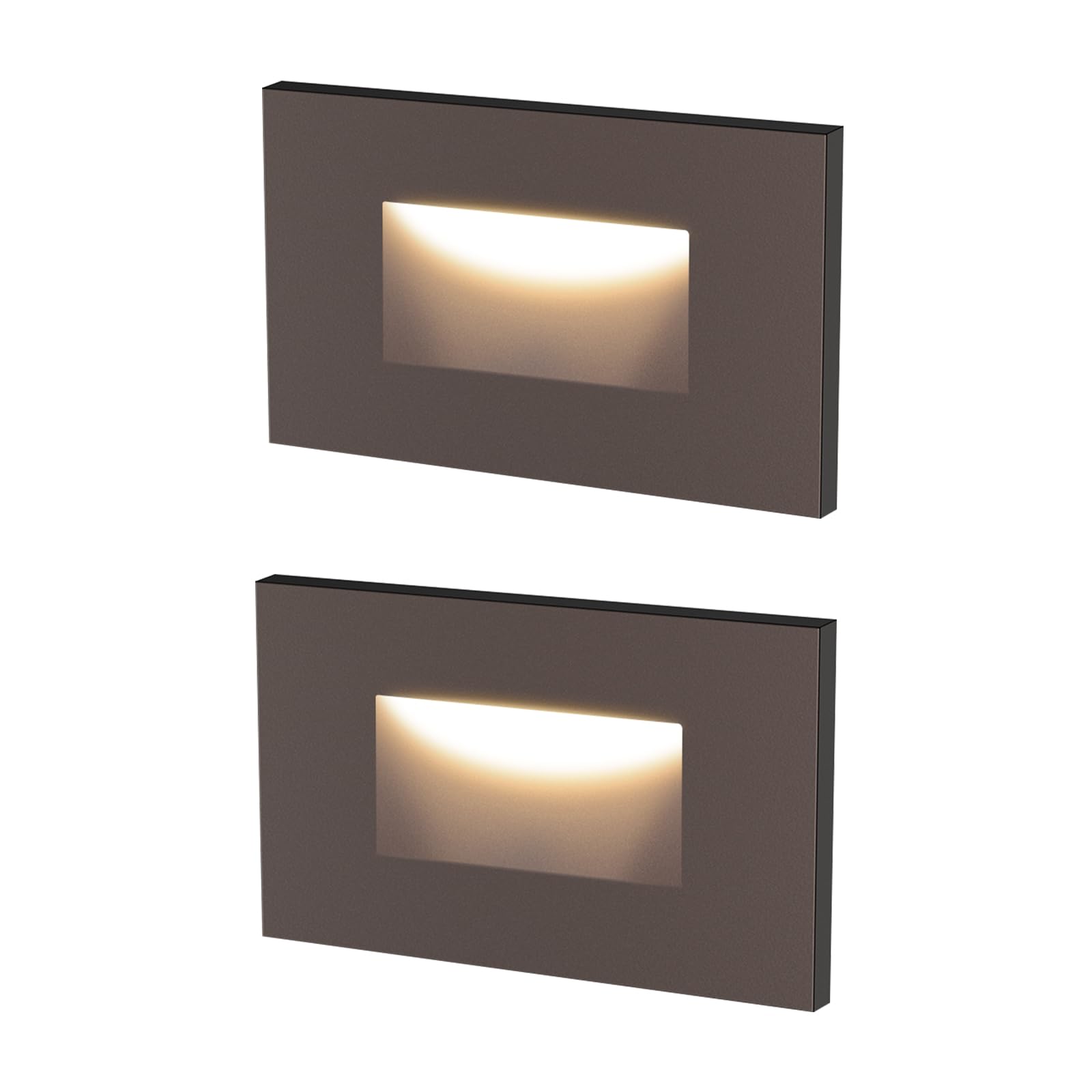 Snapklik.com : Glitgate 5CCT Step Lights, Dimmable 120V LED Stair Lights