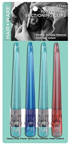 Amazon.com : HAIRWARE Deluxe Sectioning Clips (Model: HW045) by Hair ...