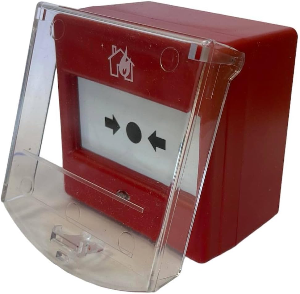 Hinged Call Point Cover Clear [5 Pack] Compatible with Fulleon Call ...