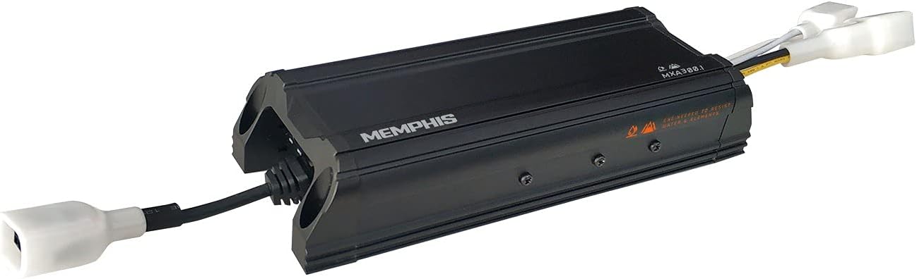 Amazon.com: Memphis Audio MXA300.1 300W Monoblock Marine/Powersport ...