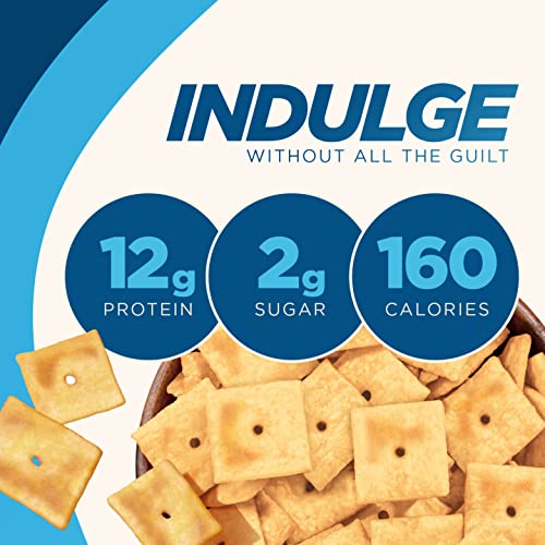 Snapklik.com : Pure Protein Cheesy Crackers, White Cheddar, High ...