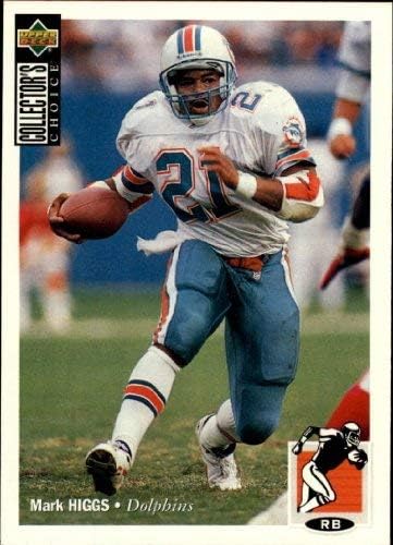 Amazon.com: 1994 Collector's Choice #135 Mark Higgs NFL Football ...