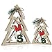 Amazon.com: Merry Christmas Sign Christmas Tree Decorations Farmhouse ...