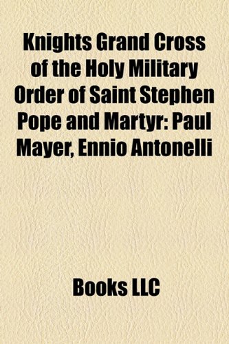 Amazon.co.jp: Knights Grand Cross of the Holy Military Order of Saint ...