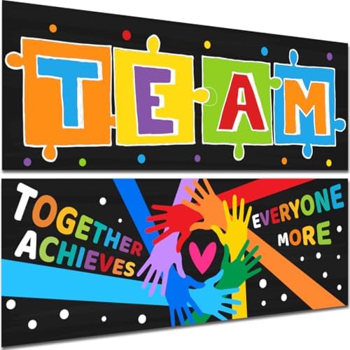 Amazon.com: Sproutbrite Classroom Decorations - Banner Posters for ...
