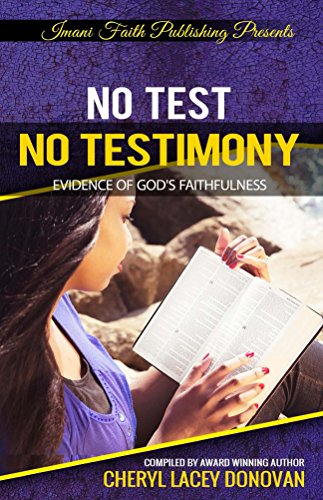Amazon | No Test No Testimony: Evidence of God's Faithfulness (English ...