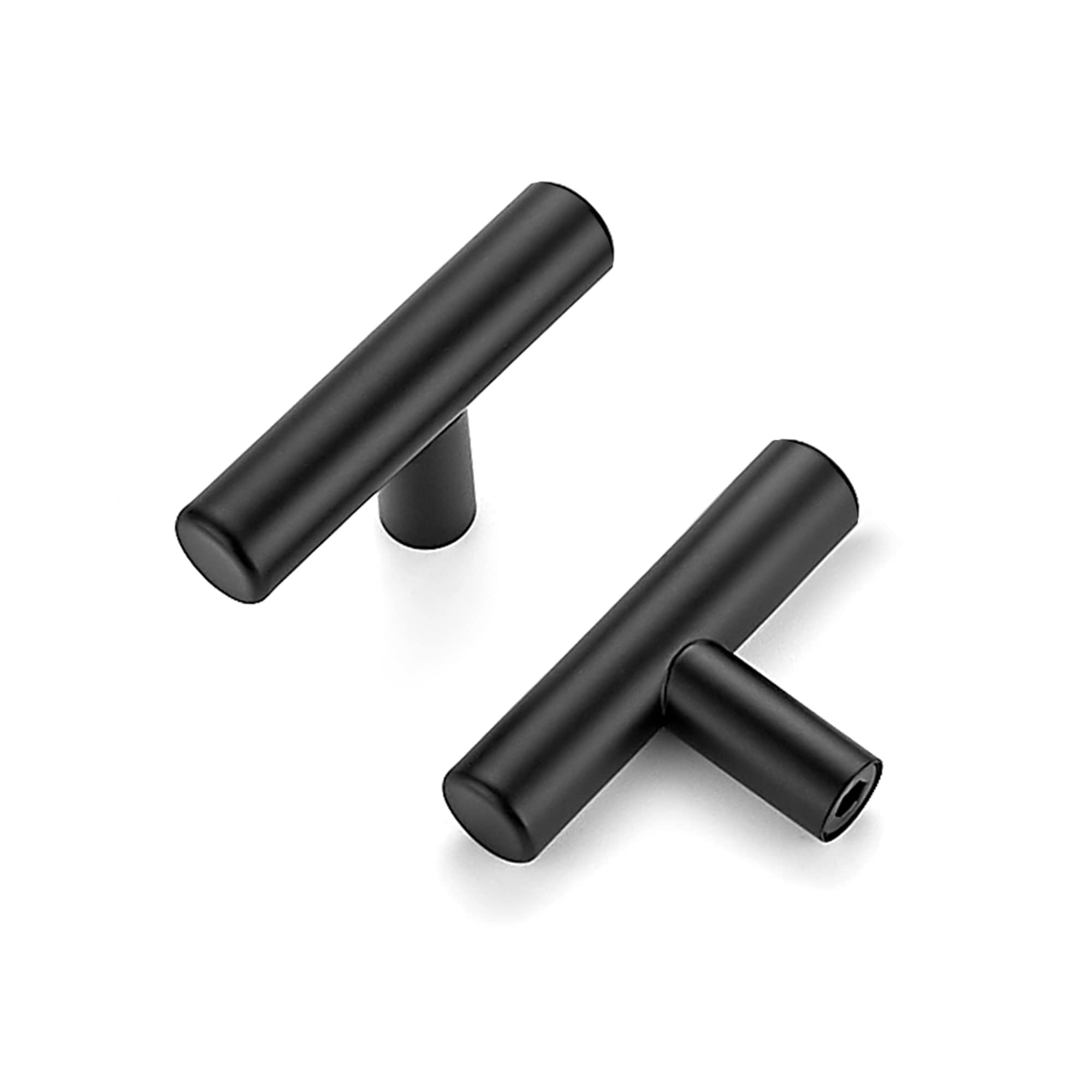 Ravinte 4 Pack 2 Inch Length Cabinet Handles Matte Black Stainless ...