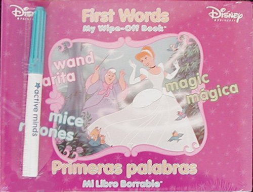 Disney Princess First Words - My Wipe-off Book - Learn Spanish ...