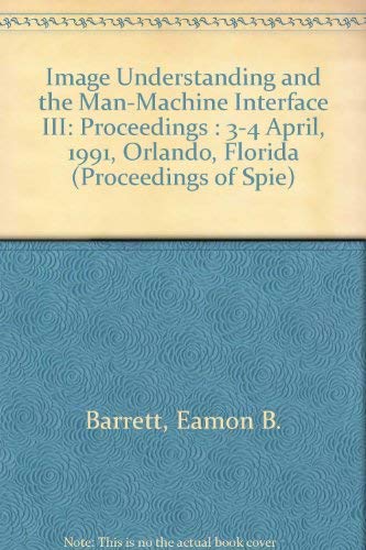 Amazon | Image Understanding and the Man-Machine Interface III ...