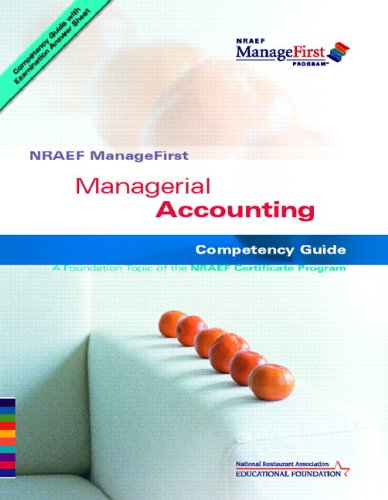 Buy ManageFirst Managerial Accounting Competency Guide + ManageFirst ...
