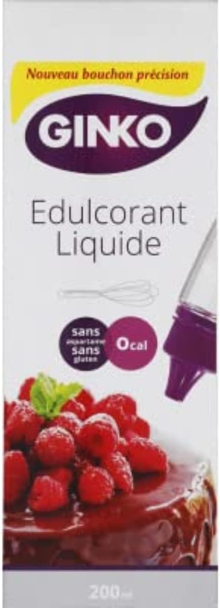 Ginko Edulcorant liquide - sans aspartame - sans gluten - Le flacon de ...