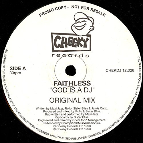 - Faithless - God Is A DJ - Cheeky Records - CHEK12.028 - Amazon.com Music