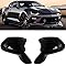 Amazon.com: BOYOUS Car Styling ABS 2pcs Door Ox Horn Rear View Mirror ...