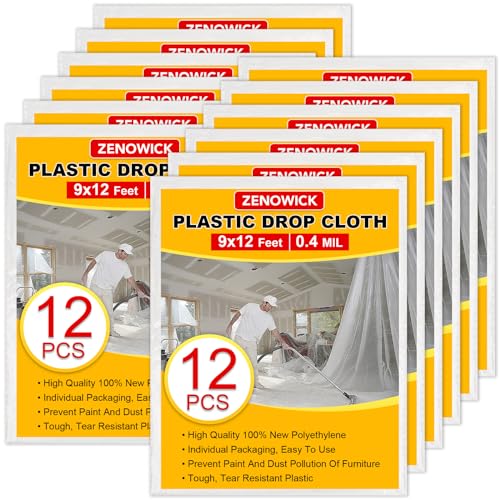 Amazon Best Sellers: Best Drop Cloths & Plastic Sheeting