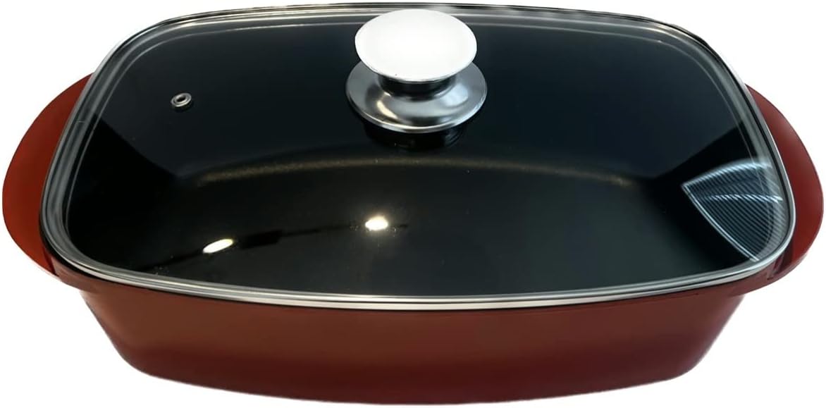 Amazon.com: Sedona Pro 5.5-Qt. Aluminum Multi-Purpose Roaster Pan with ...