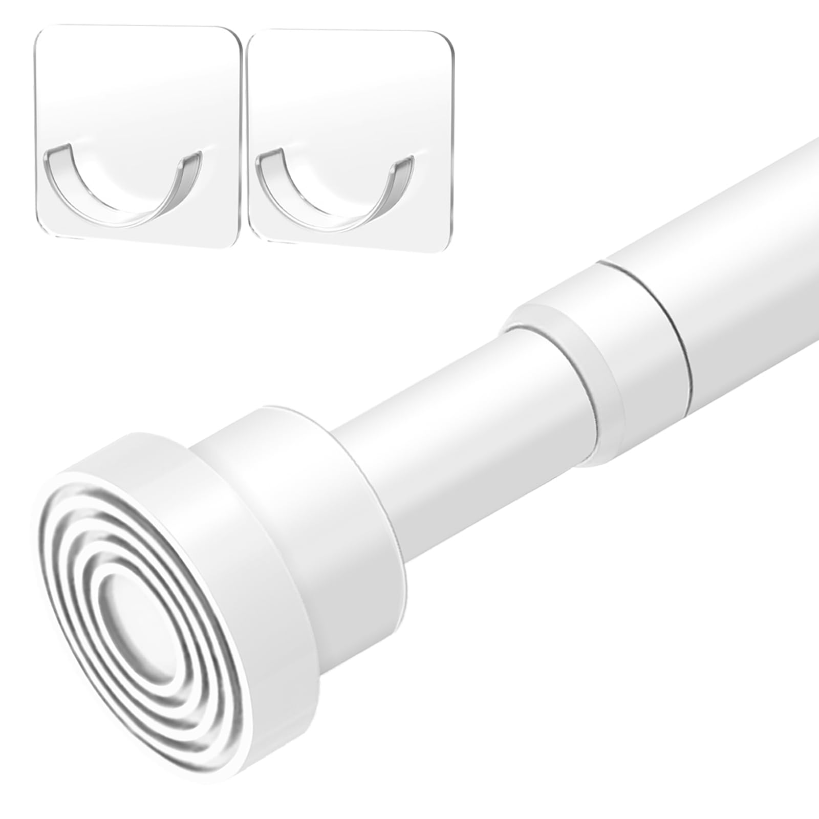 Amazon.com: MOEROTER Spring Tension Rods 33 to 45 inch Adjustable ...