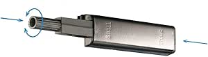 Hafele Push to Open Catch Steel 50mm : Amazon.co.uk: DIY & Tools