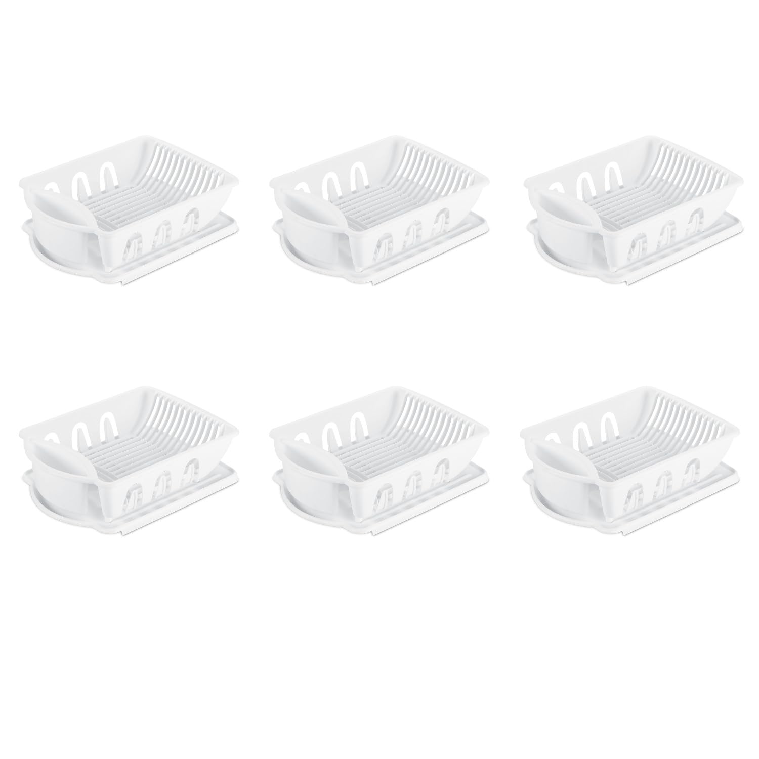 Amazon.com - Sterilite 2 Piece Sink Set, With Drainboard for Drying ...