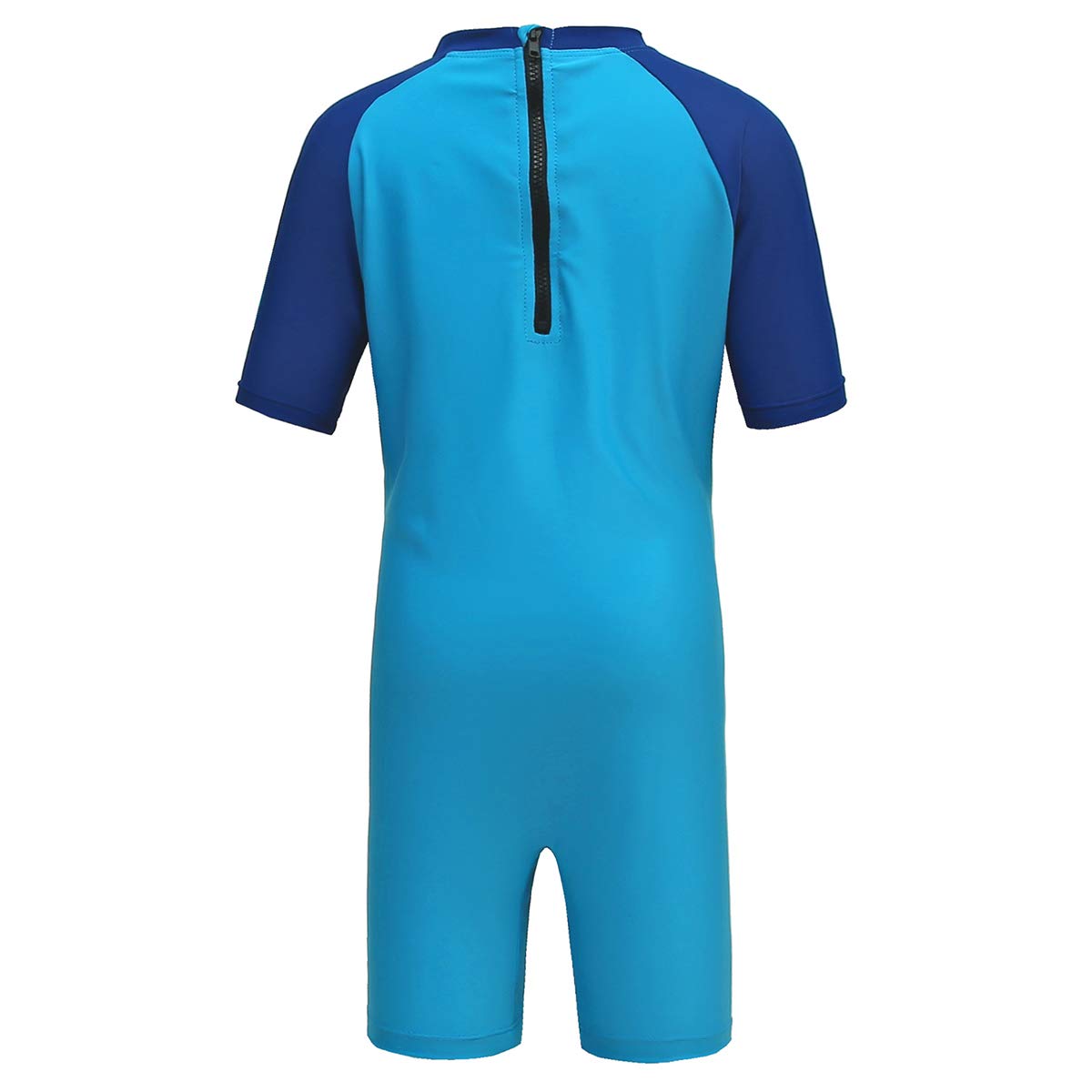 Snapklik.com : Boys One Piece Rash Guard Swimsuit Short Sleeve UPF 50 ...